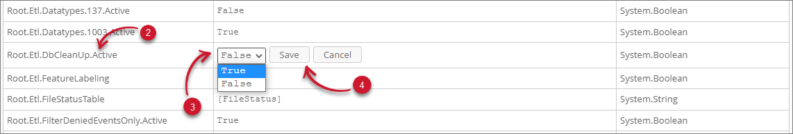 Configuring Database Cleanup | Open iT Online Documentation