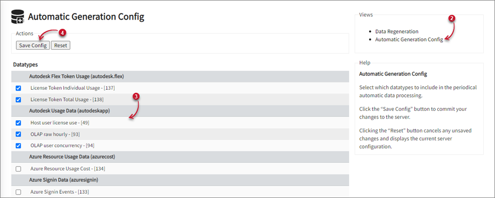 Data Generation | Open iT Online Documentation