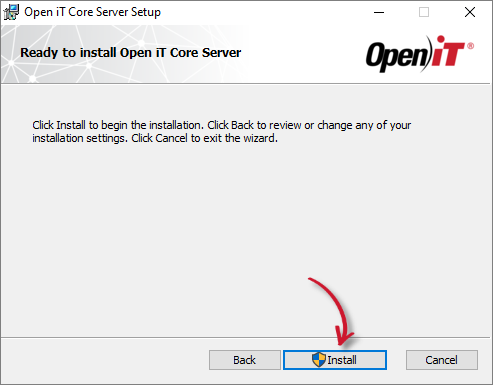 Installation | Open iT Online Documentation